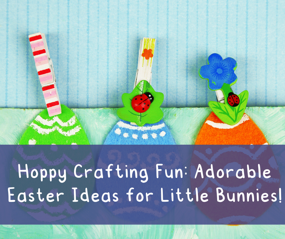 Easter Crafts for Kids: Adorable Bunny Puppets & Festive Egg Garlands ...